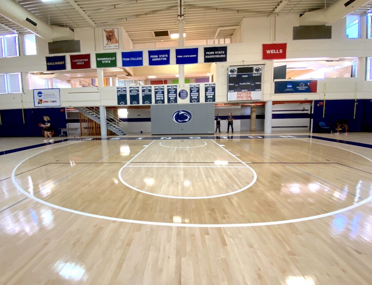 Gym Floor Refinishing Services | Miller Sports Construction